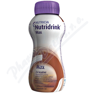 Nutridrink Max s př. čokoládovou por.sol.4x300ml | SOS lékárna online ...