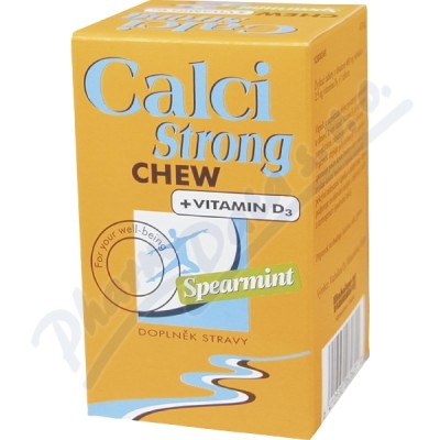 Calci Strong Chew+Vit.D3 tbl.120 Vitabalans | SOS lékárna online ...